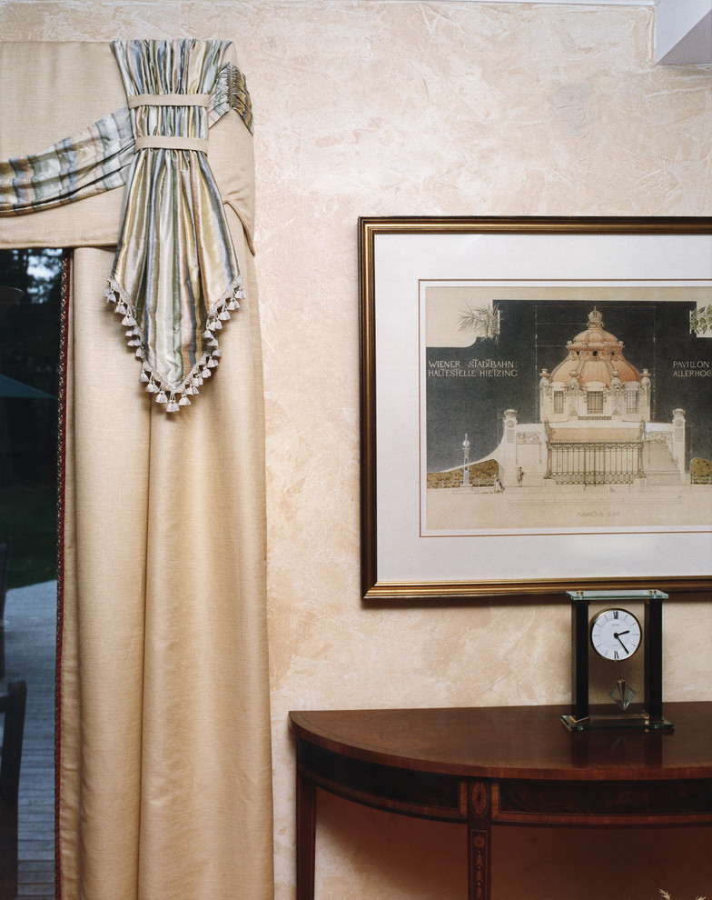 Luxurious window treatments - Transitional - Living Room - Boston - by ...