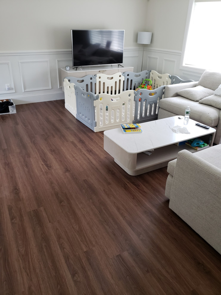 Luxury Vinyl Plank - Modern - Living Room - New York - by Magnus ...