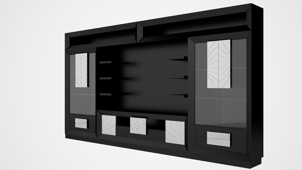 Macral Design. Entertainment centre. - Contemporary - Living Room ...