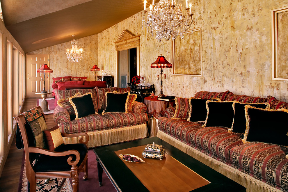 Madison, Ct or a Russian Bordello - Traditional - Living Room ...