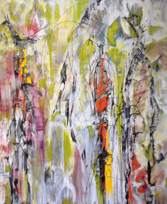 Mads Anderson Original Oil Painting - Contemporary - Living Room ...