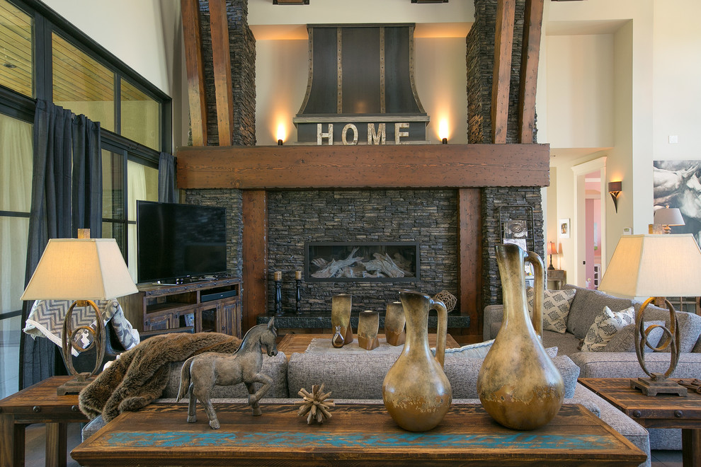 Main Living Rooms - Rustic - Living Room - Vancouver - by Mullins ...