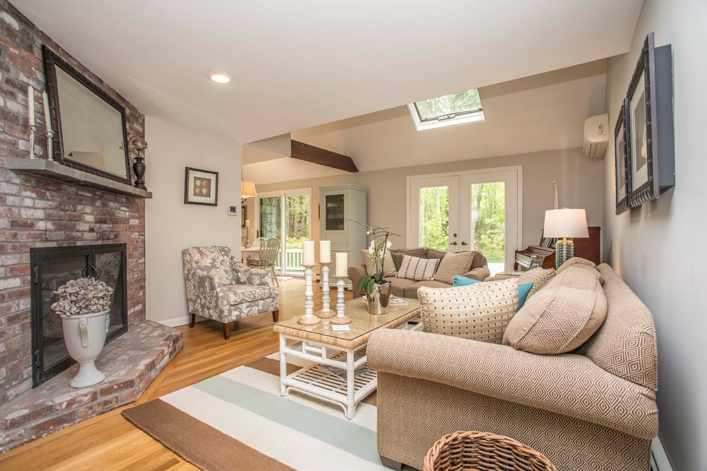 Main St Cotuit Transformation - Living Room - Boston - by Urban Design ...