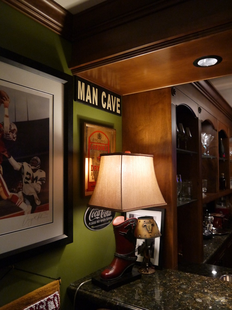 Man Cave Media Room - Traditional - Living Room - Vancouver - by ...