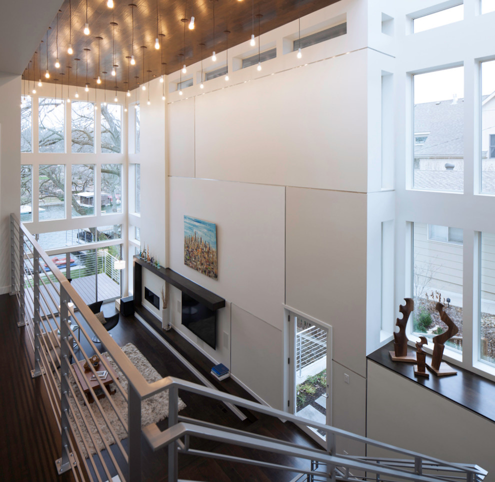 Manica Lake House - Contemporary - Staircase - Kansas City - by Faust Construction | Houzz