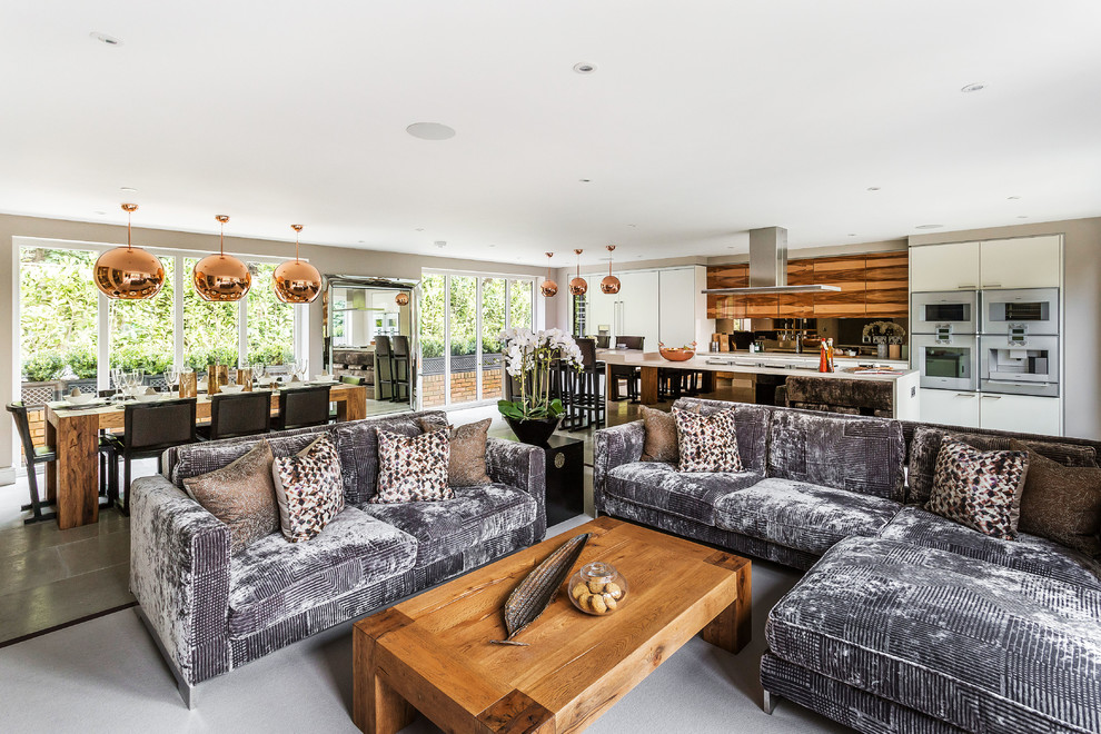 Manor House Cottage - Modern - Living Room - Hampshire - by KJW ...