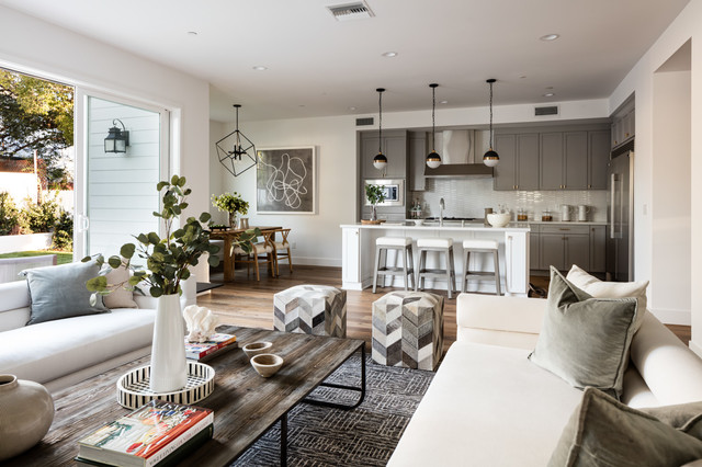 Transitional Living Room - Transitional - Living Room - Los Angeles ...