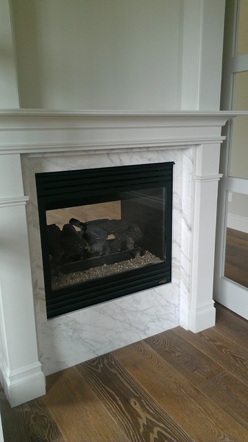 Marble Fireplace Surrounds - Traditional - Living Room - Dallas | Houzz IE