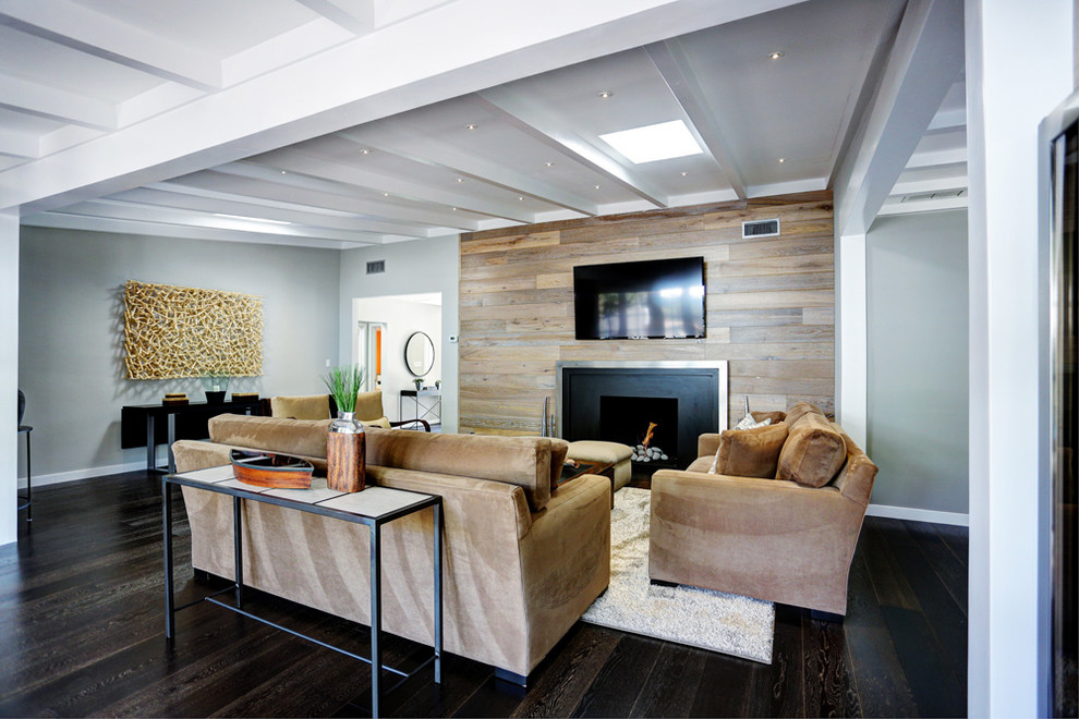 Marcarelli Designs / TKO Designs Studio City - Contemporary - Living ...