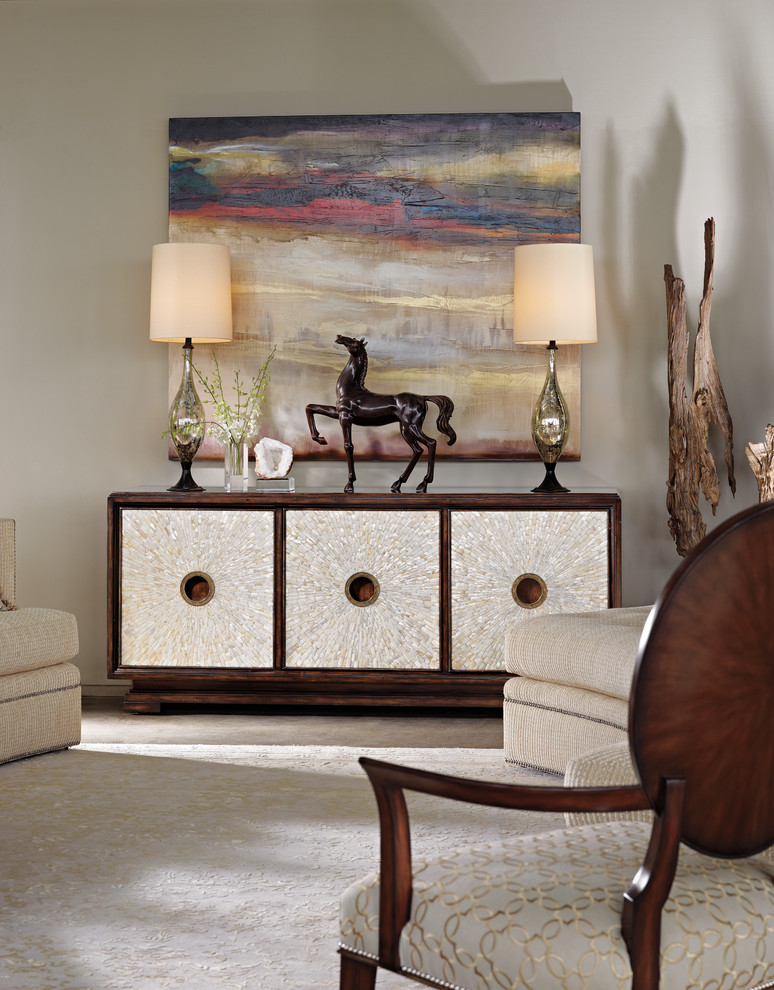 Marge Carson - Sonoma Credenza - Contemporary - Living Room - Dallas ...