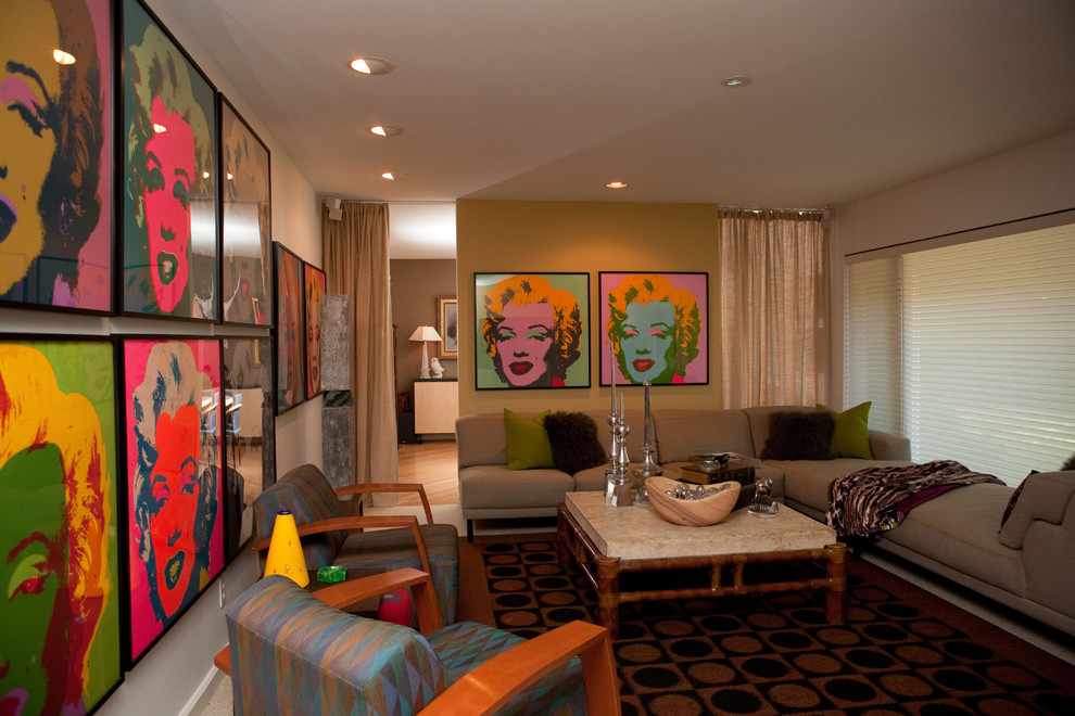 Marilyn Living Room - Modern - Living Room - Dallas - by Scott Berry ...