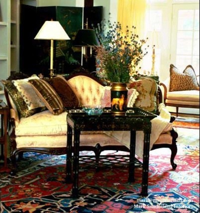 Mark Sunderland Interiors - Traditional - Living Room - Atlanta - by ...