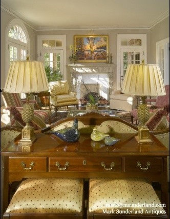 Mark Sunderland Interiors - Traditional - Living Room - Atlanta - by ...