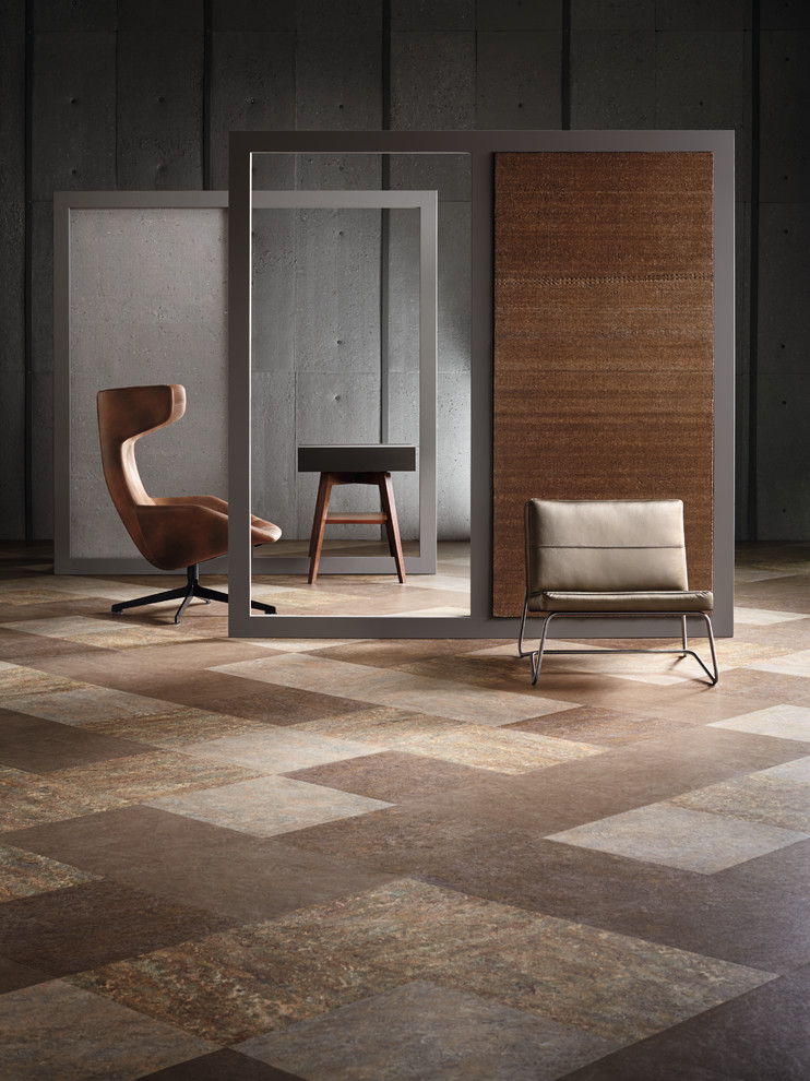 Marmoleum Modular - Modern - Living Room - Chicago - by Green Building ...