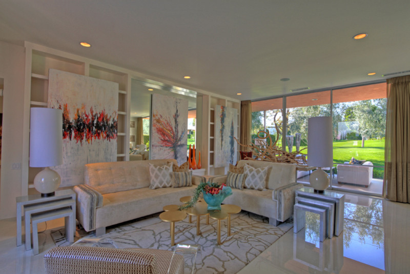 Marrakesh Country Club - Modern - Living Room - San Diego - by Carly ...