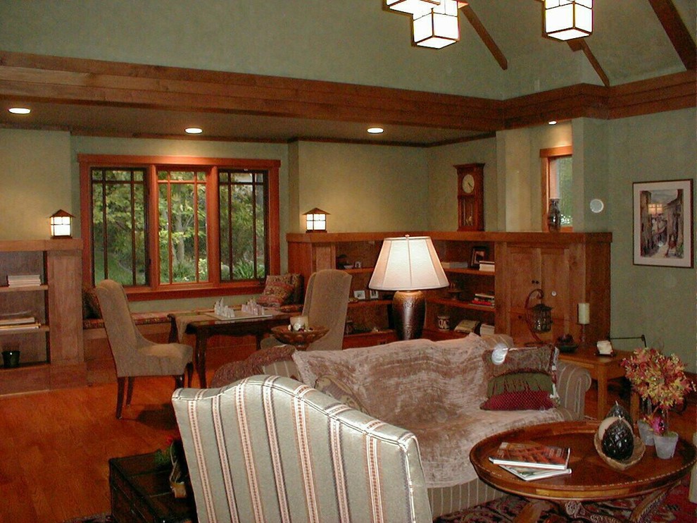 Marshall House - Traditional - Living Room - Los Angeles - by Mark ...