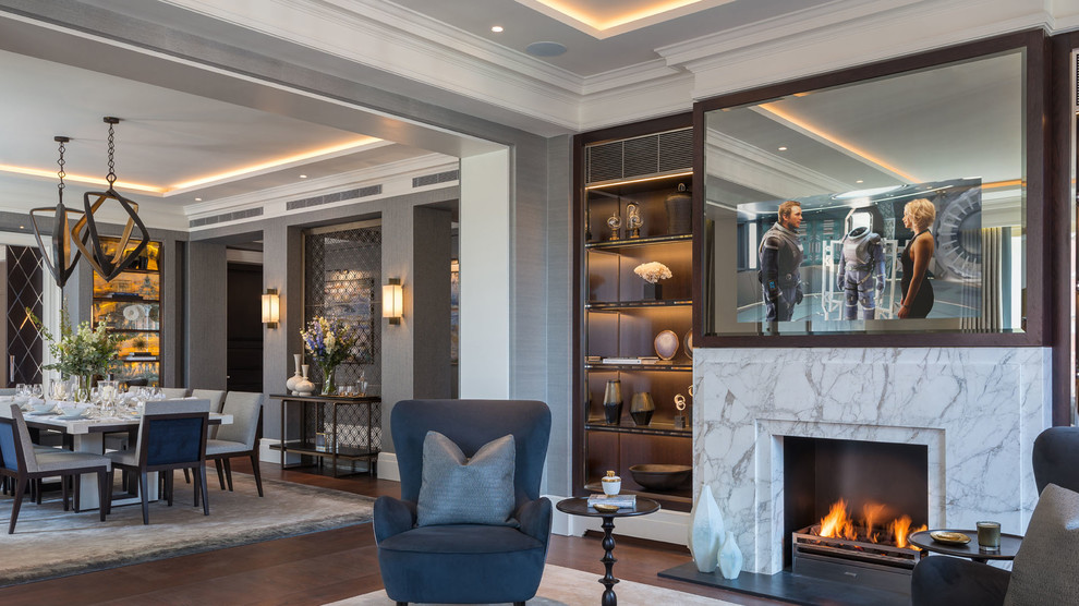 Mayfair House Apartments - Contemporary - Living Room - London - by The ...