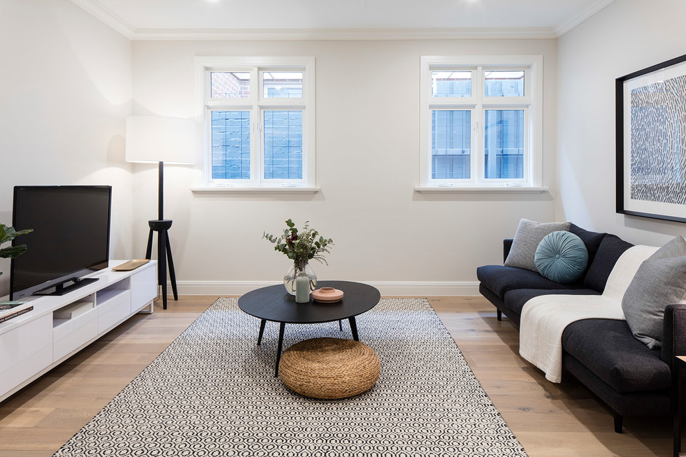 McPhail St, Essendon - Living Room - Melbourne - by Scope Building ...