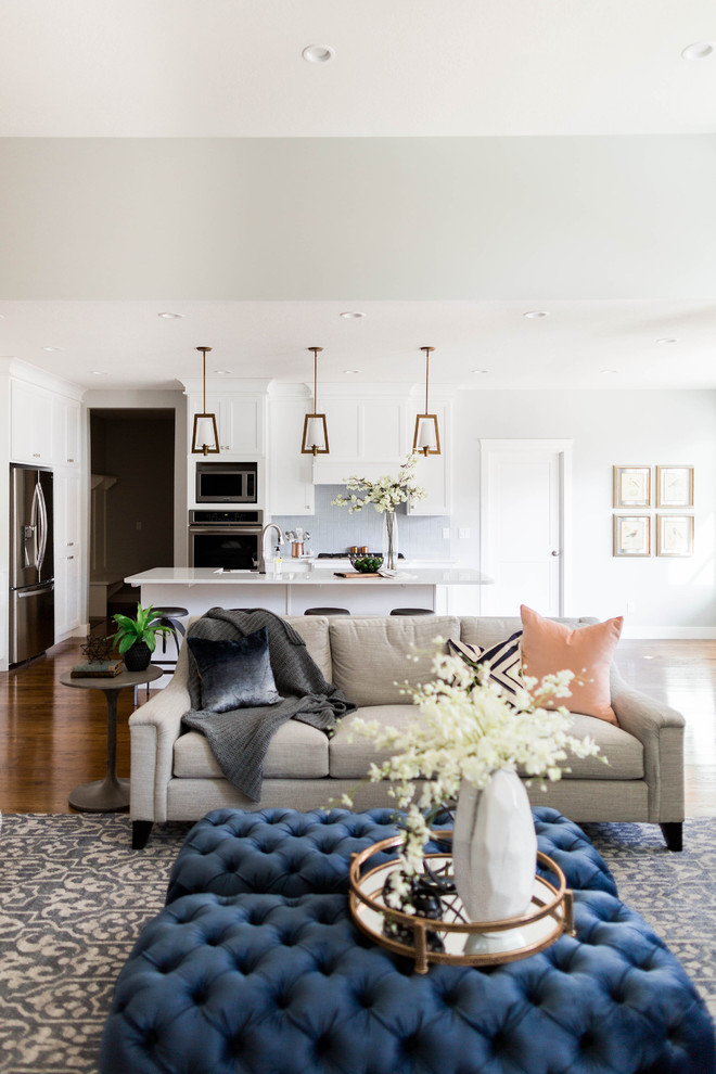 Mecham Dream Home | Ellie + Jared Mecham - Transitional - Living Room ...