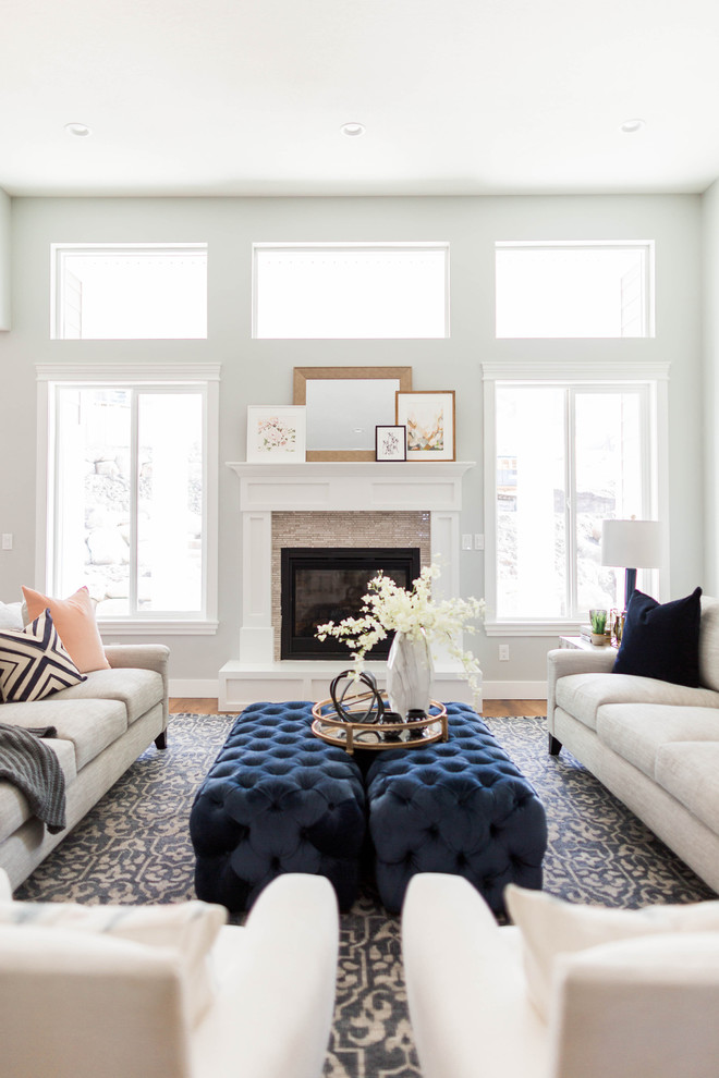 Mecham Dream Home | Ellie + Jared Mecham - Transitional - Living Room ...