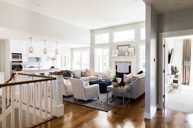 Mecham Dream Home | Ellie + Jared Mecham - Transitional - Living Room ...