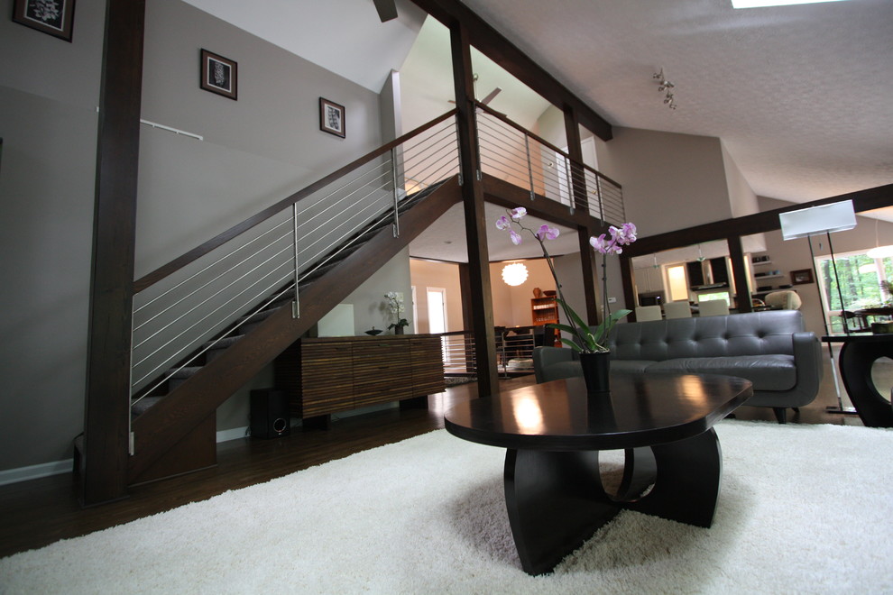 Medina Home Remodel - Contemporary - Living Room - Cleveland - by ...