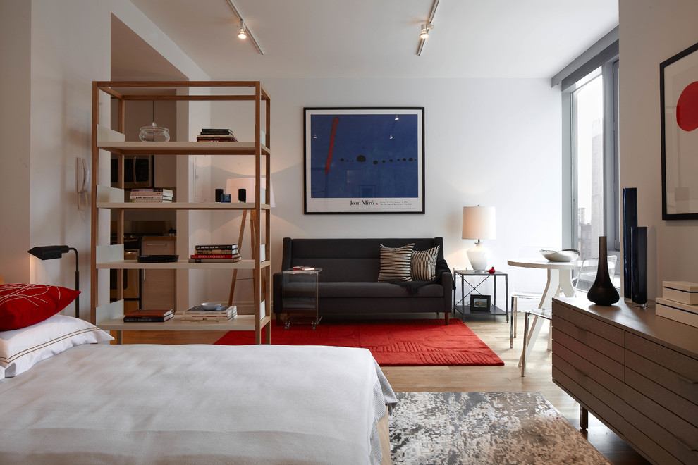 Mercedes House - Midtown Modern Interior Design - Studio - Moderno - Salón - Nueva York - de B ...