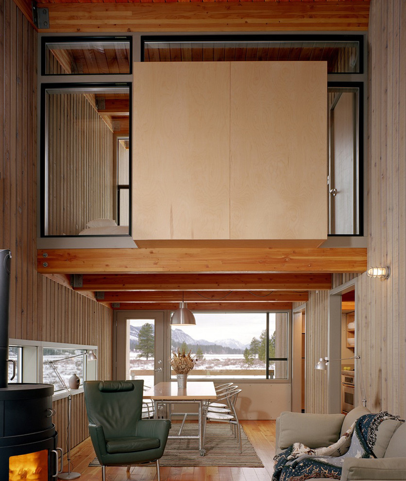 Methow Cabin - Modern - Living Room - Seattle - by Eggleston Farkas ...