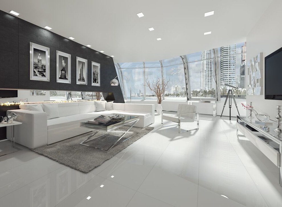 Metro Collection - Contemporary - Living Room - Miami - by Modani ...