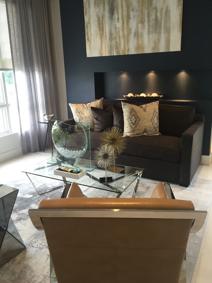 Miami Contemporary - Contemporary - Living Room - Miami - by IDAS ...