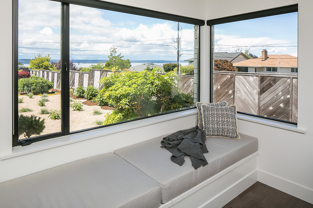 Mid Century Modern Rambler renovation - Modern - Living Room - Seattle ...