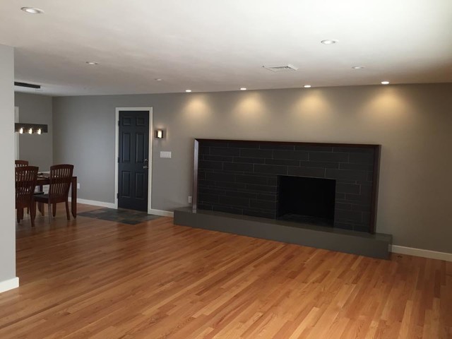 Mid-Century Update - Midcentury - Living Room - Chicago - by Spectrum ...