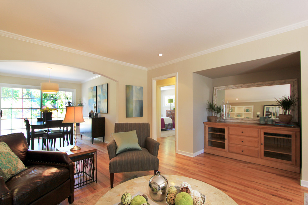 Mid Century Update - Midcentury - Living Room - San Francisco - by Tali ...