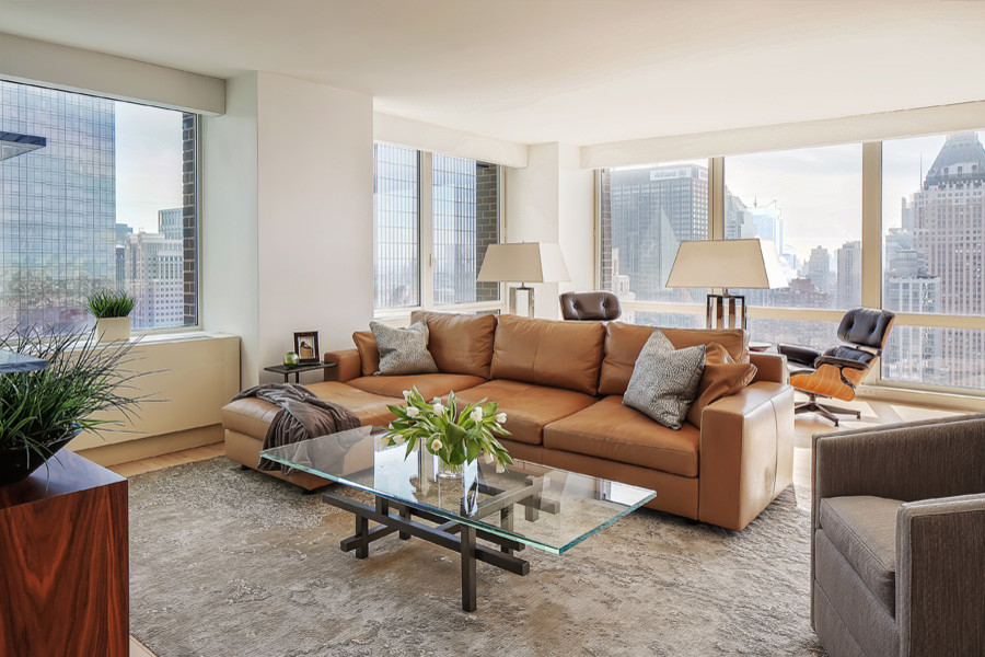 Mid-Town Manhattan - Contemporary - Living Room - New York - by ...