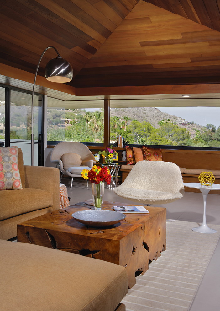 Midcentury Glass Jewelbox - Midcentury - Living Room - Phoenix - by ...