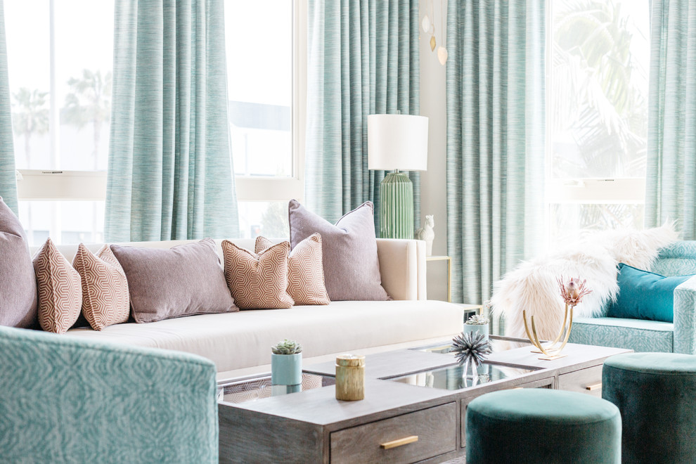 Midcentury Modern Home Design - Midcentury - Living Room - Los Angeles ...