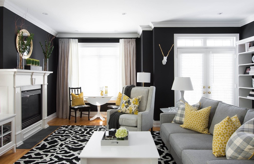 Midtown Living Room Design - Contemporain - Salon - Toronto - par ...