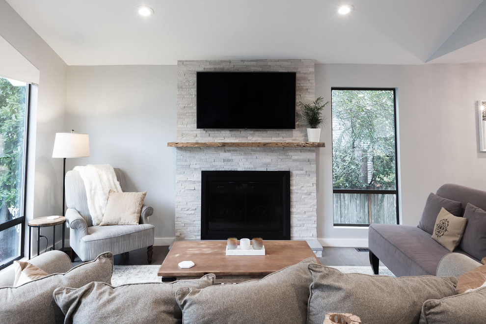 Millwork - Modern - Living Room - Seattle - by Higgason Construction ...