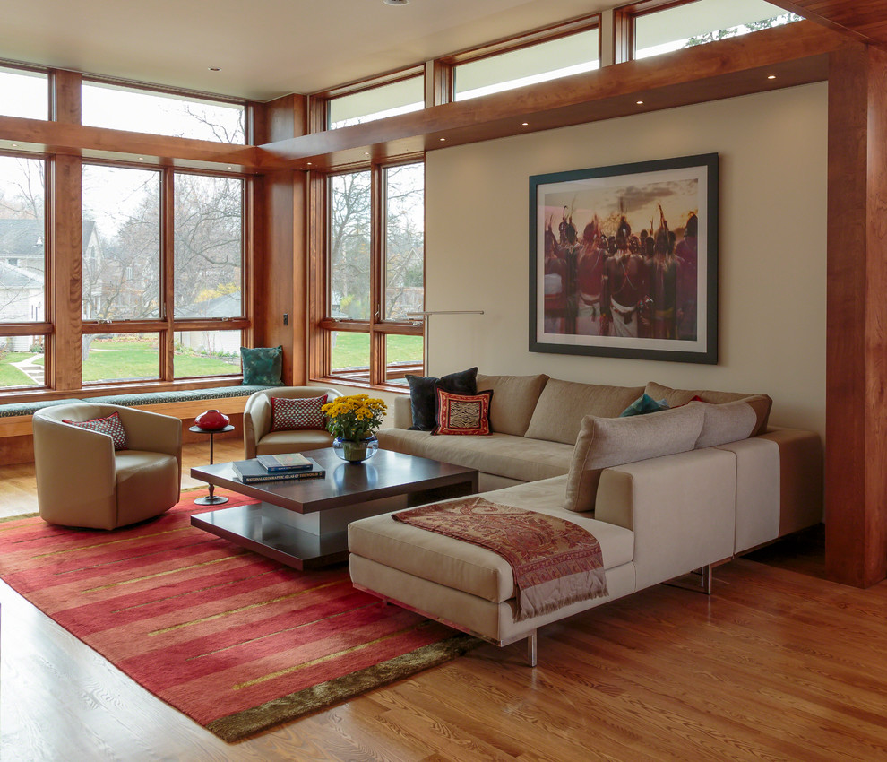 Minnehaha Modern - Minneapolis, MN - Modern - Living Room - Minneapolis ...
