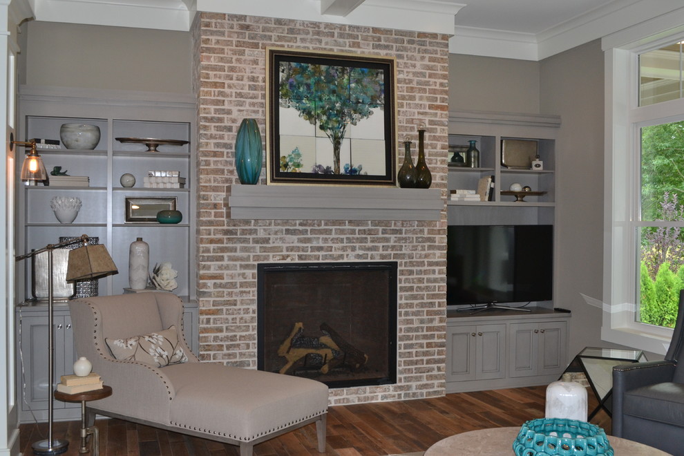 Misc. Interior Brick Design - Living Room - Philadelphia - by Glen-Gery ...