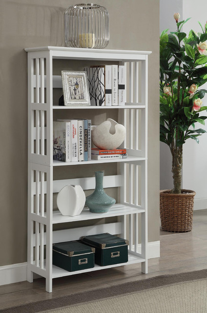 Mission 5 Tier Bookcase - Modern - Living Room - Chicago - by ...