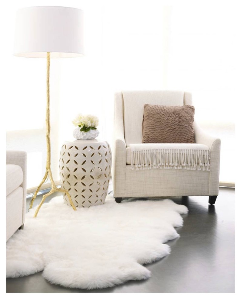 Mix of masculine and modern living - Contemporary - Living Room ...