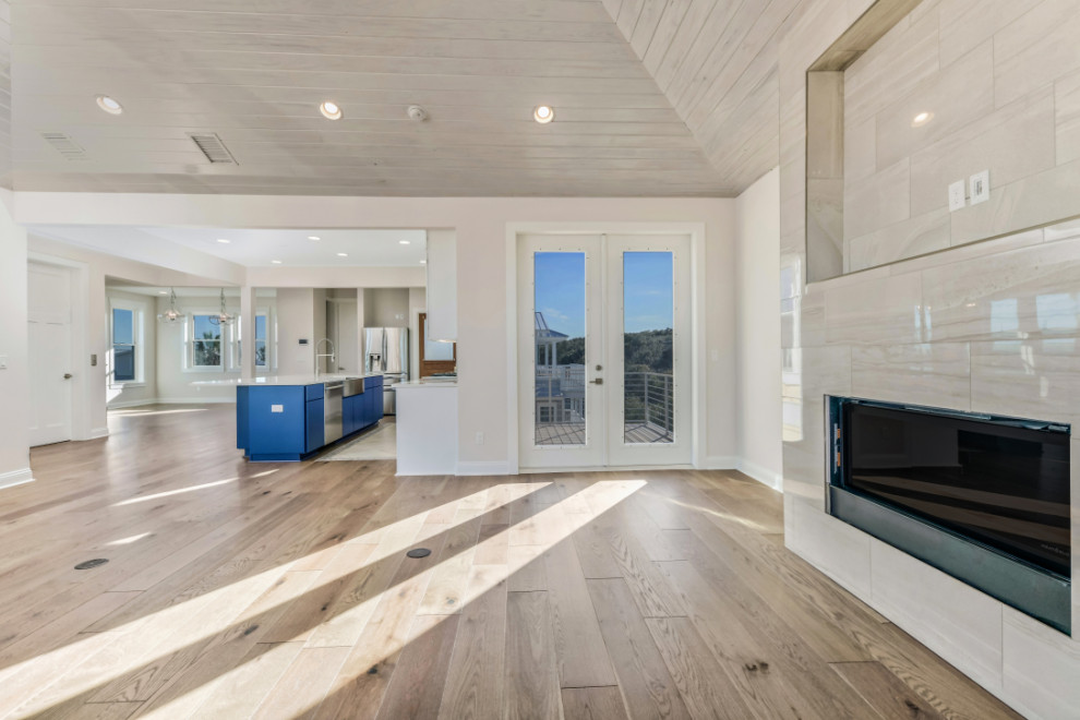 Modern Beach House - Modern - Living Room - Jacksonville - by Johnson ...