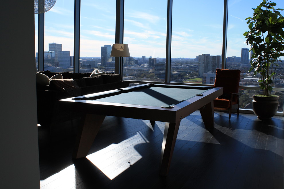 Modern Billiards Table with a Table Tennis Conversion Top by 11 Ravens ...