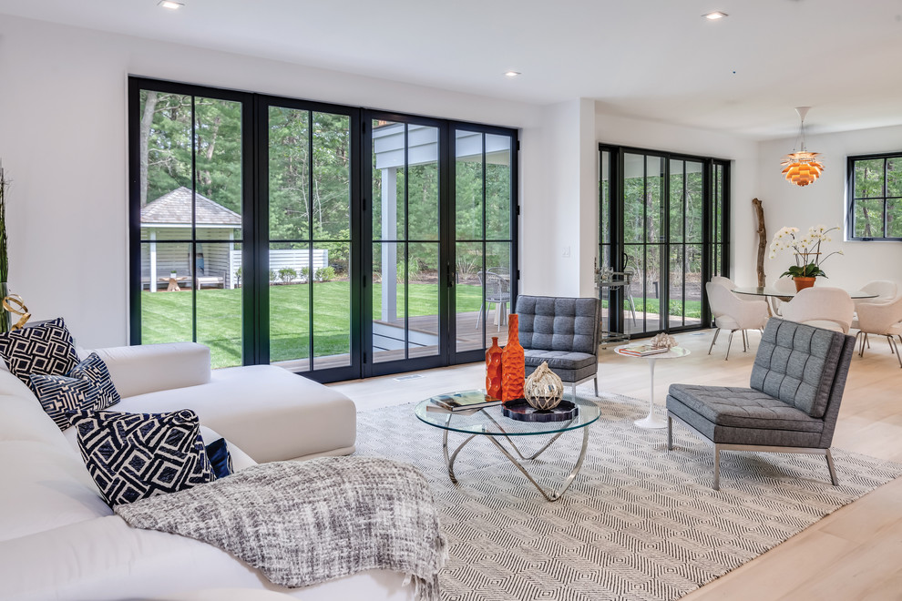 Modern Colonial - Transitional - Living Room - New York - by Terra ...