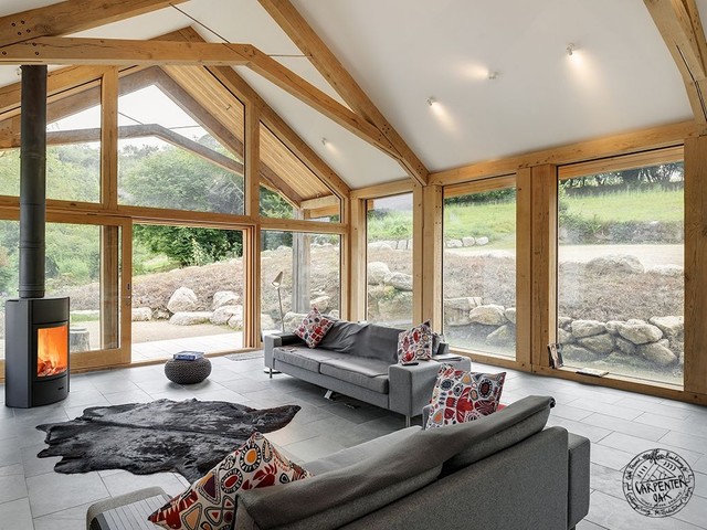 Modern Contemporary Timber House Design - West Yard Farm - Modern ...