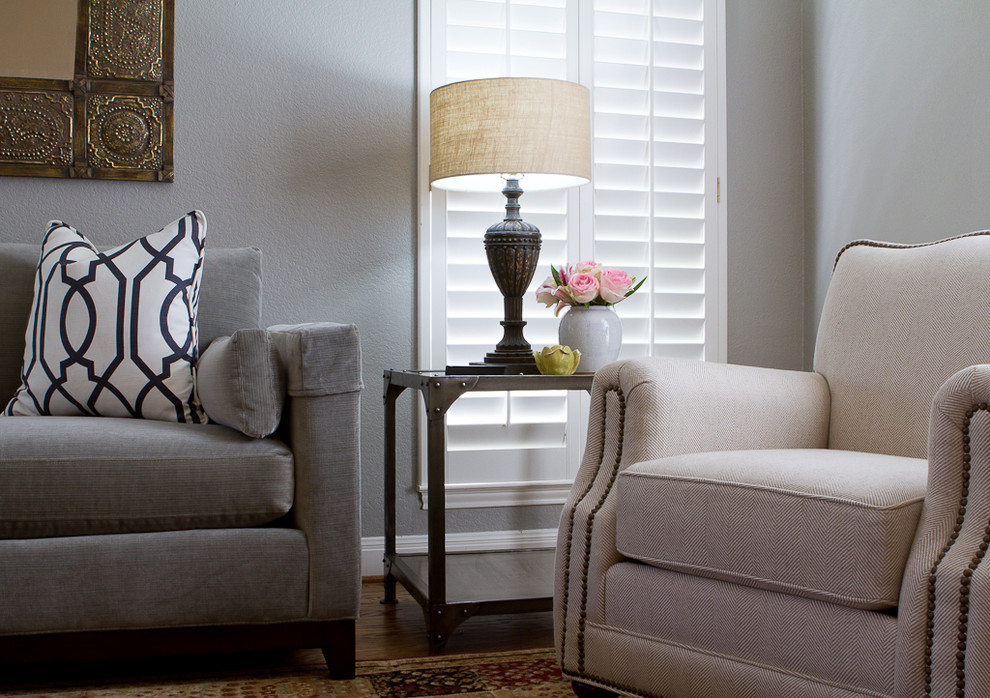 Modern Eclectic Living Room in Circle C - Traditional - Living Room ...