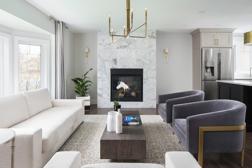 Modern Elegance - Transitional - Living Room - Calgary - by Cody and Co ...
