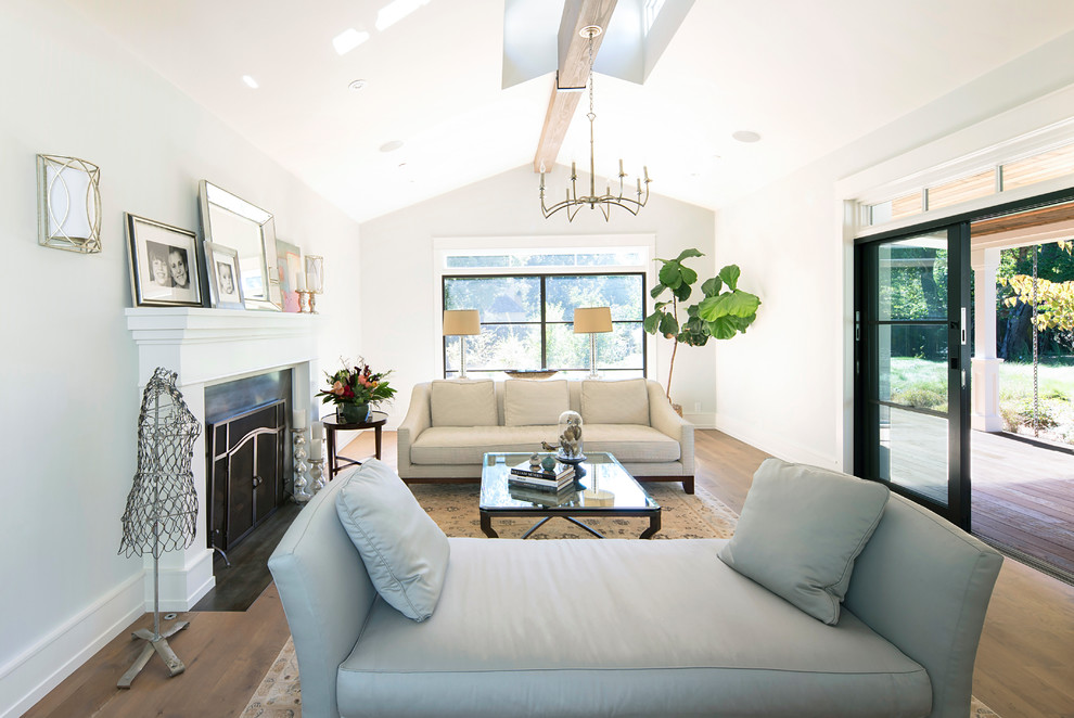 Modern Farmhouse Full Remodel - Addition - Farmhouse - Living Room - by ...