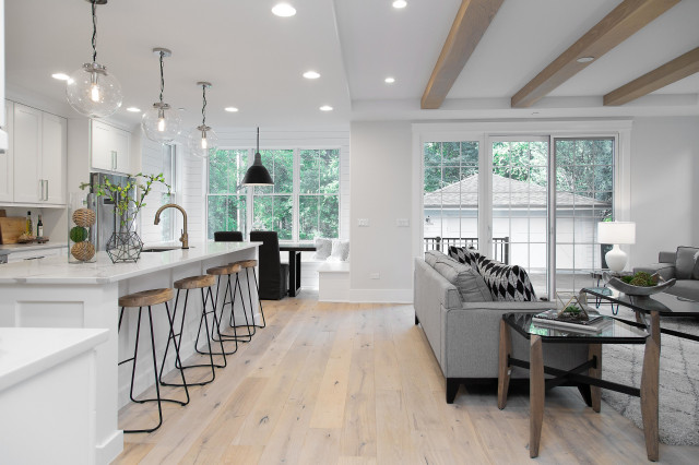 Modern Farmhouse - Country - Living Room - Chicago - by Silver Leaf ...